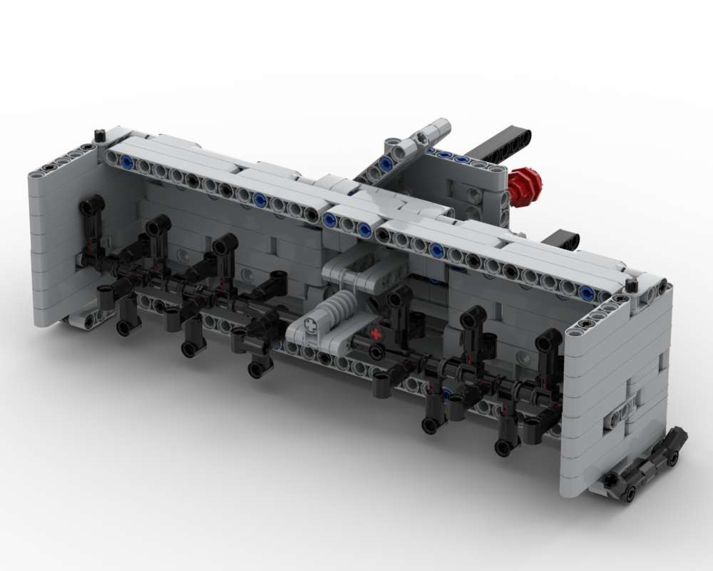 LEGO MOC Working Snow Blower (two stage) by Stinkwell Exhaust Creations ...