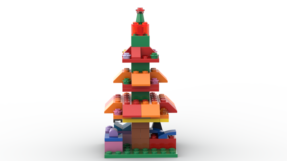 LEGO MOC 11004 Christmas tree by Lenarex | Rebrickable - Build with LEGO