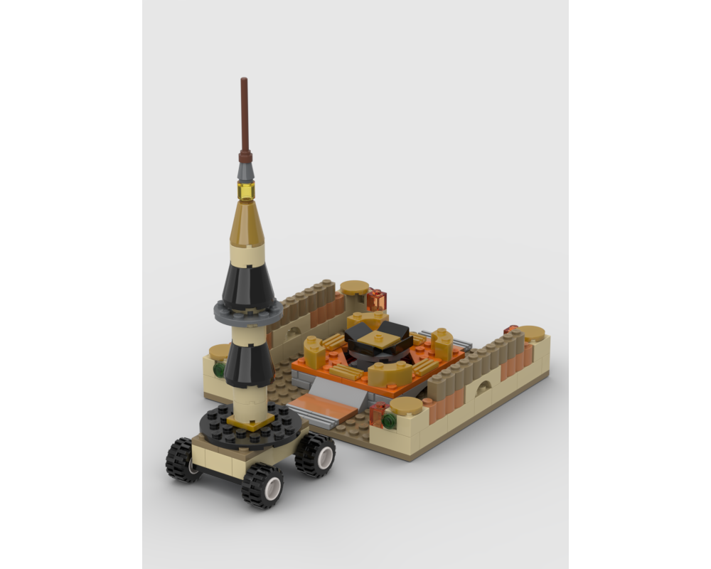 LEGO MOC Rocket launcher by l_hendriksen | Rebrickable - Build with LEGO