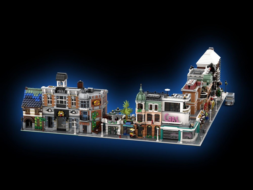 Lego Moc 9in1 Modular Alternative Builds 2022 By Pl Mocs Rebrickable