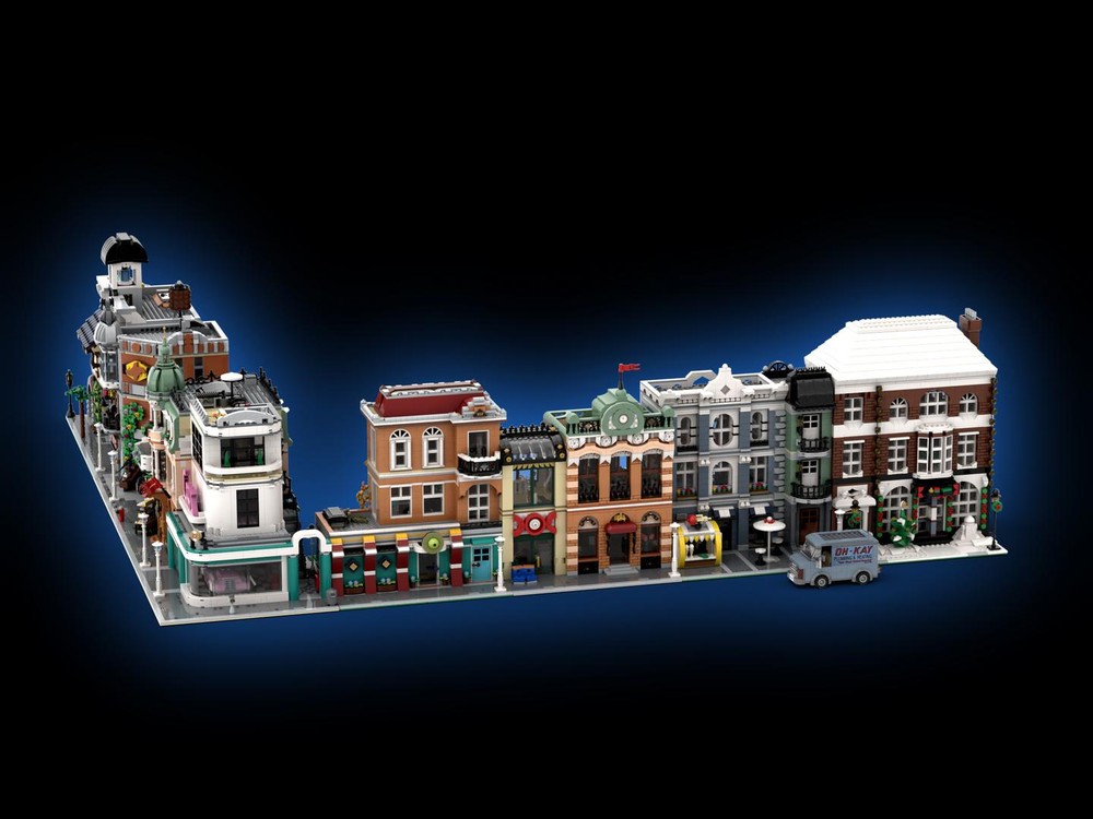 Lego Moc 9in1 Modular Alternative Builds 2022 By Pl Mocs Rebrickable