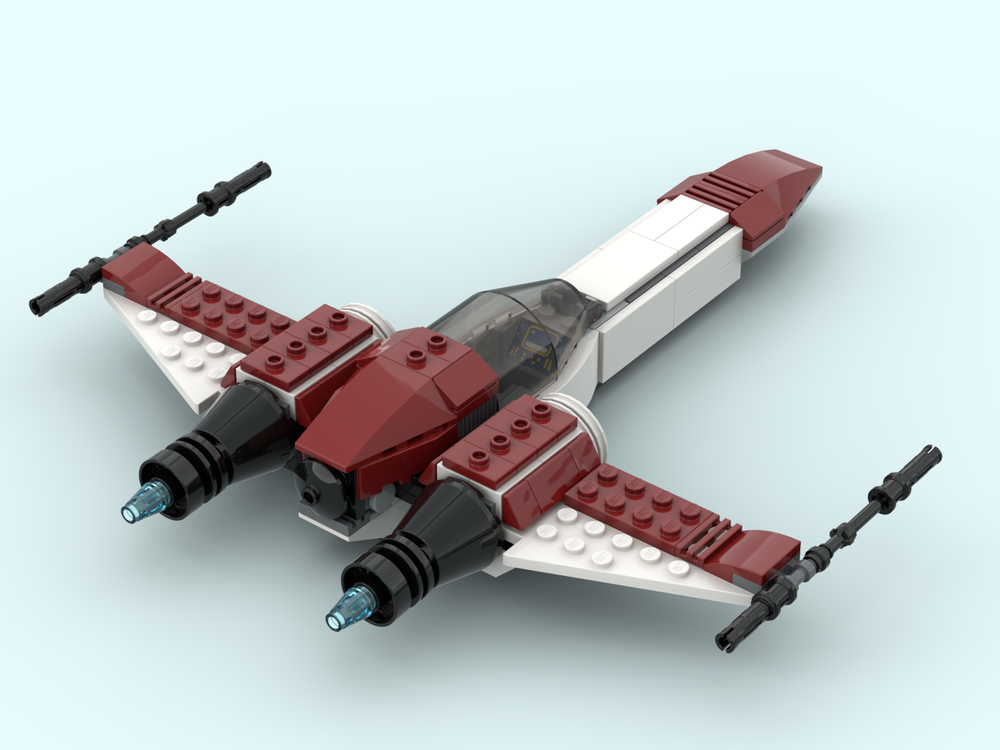 LEGO MOC Z-95 Headhunter by Friendly Orc | Rebrickable - Build with LEGO
