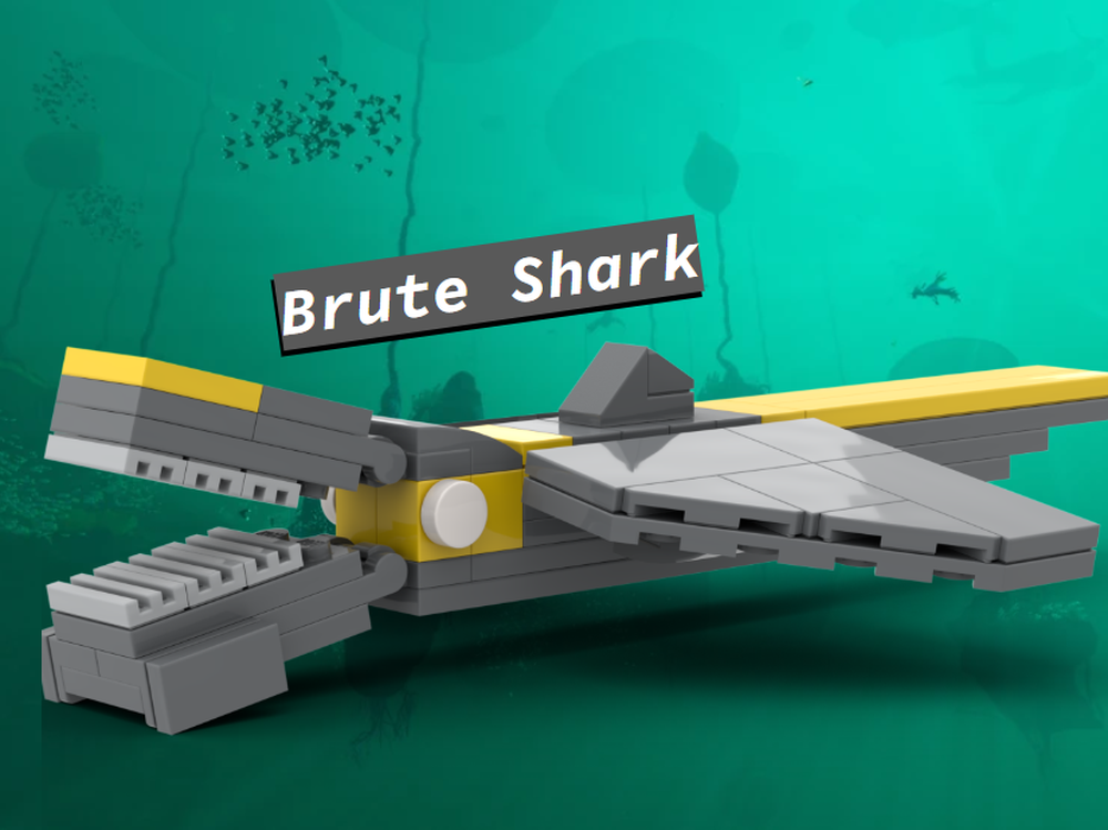 LEGO MOC Brute Shark by Eddies Mocs | Rebrickable - Build with LEGO