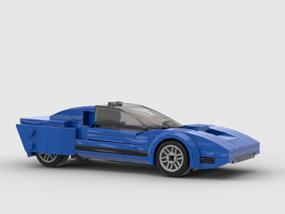 LEGO MOC Holden Hurricane by BrickMOCery | Rebrickable - Build with LEGO