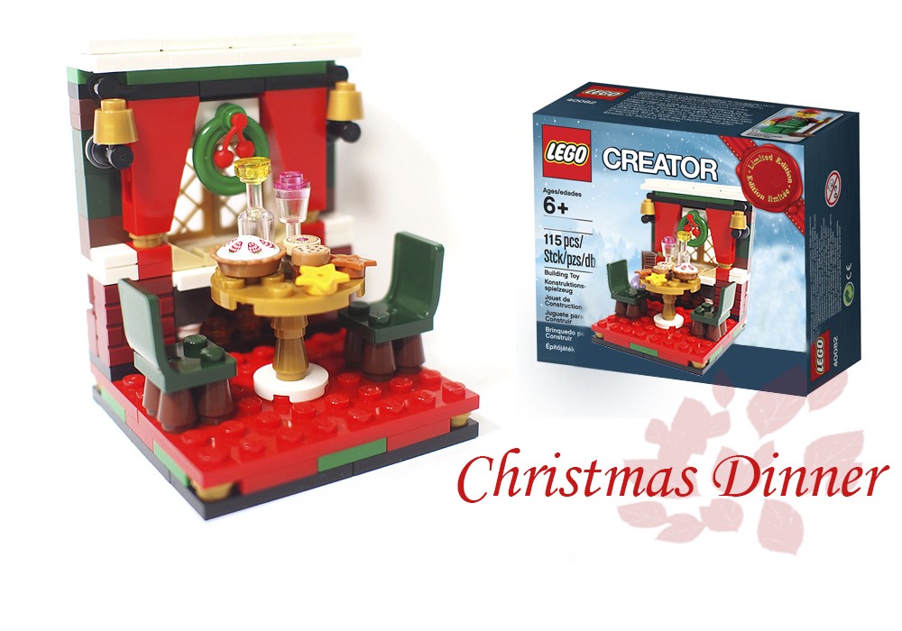 LEGO MOC Christmas Dinner by susie | Rebrickable - Build with LEGO
