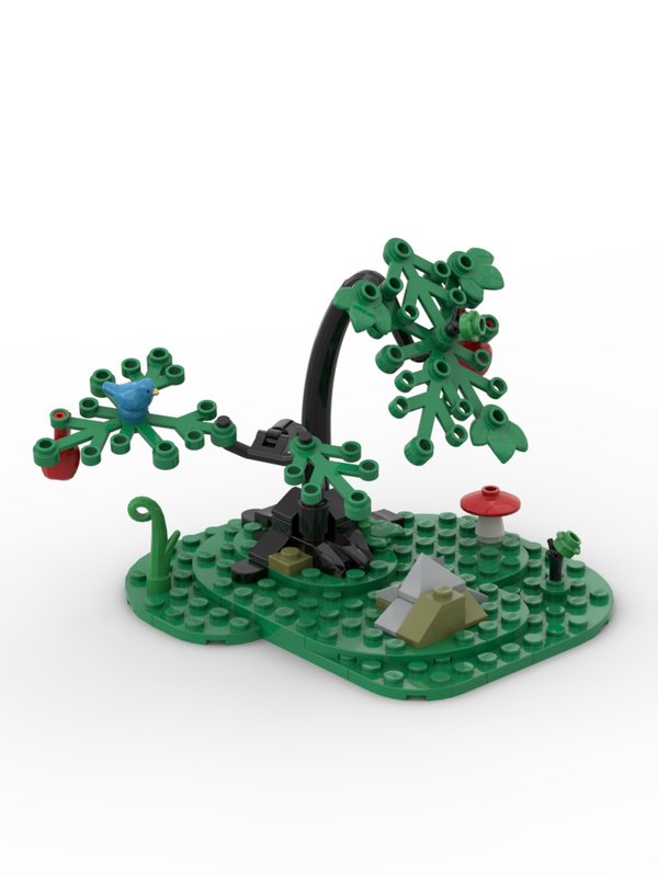 LEGO MOC Dark Forest - Tree by Snarky_Marky | Rebrickable - Build with LEGO