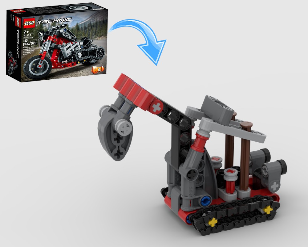 LEGO MOC Chipper Excavator 42132 Alternative. by AlexGam | Rebrickable ...