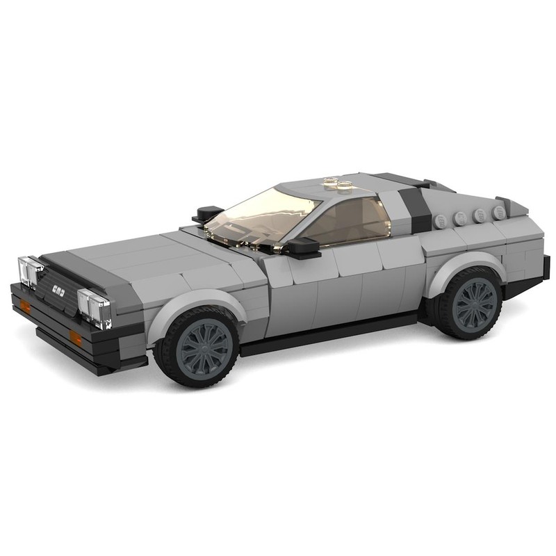 LEGO MOC DeLorean DMC-12 car - 8 stud wide Speed Champions style by ...