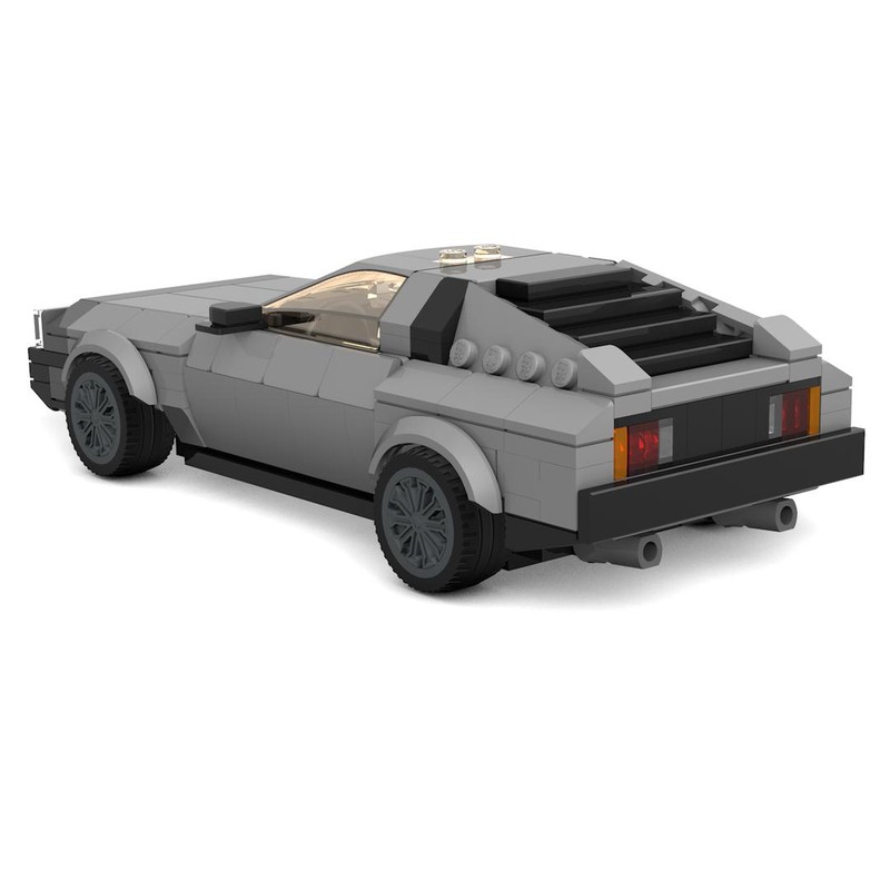 LEGO MOC DeLorean DMC-12 car - 8 stud wide Speed Champions style by ...