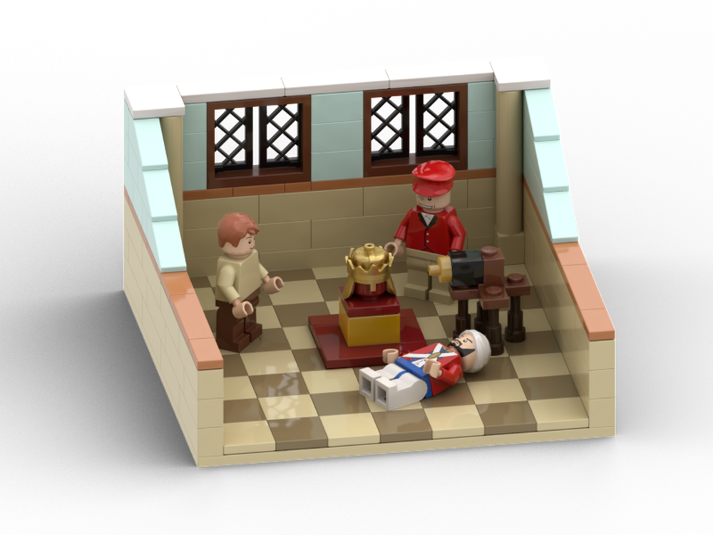 LEGO MOC the adventures of Tintin - mini scene 16x16 - king ottokar's ...
