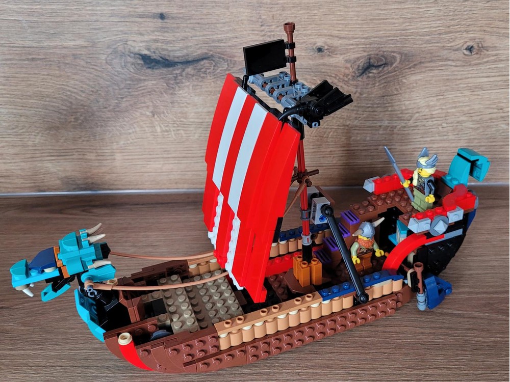 Lego Moc Viking Scavenger 31132 Alternate Build And Addon To Viking