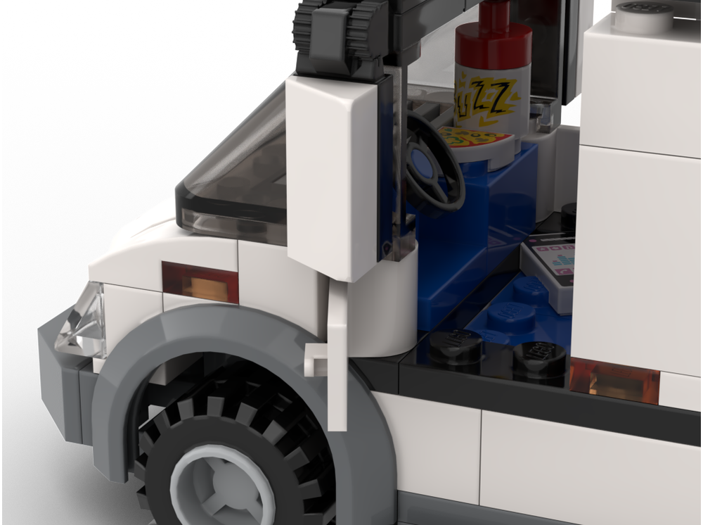 LEGO MOC Transport VAN by Dziki.Studio | Rebrickable - Build with LEGO
