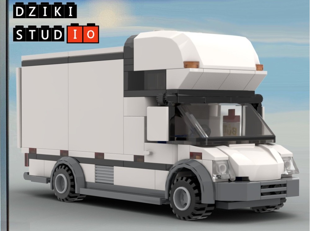 LEGO MOC Transport VAN by Dziki.Studio | Rebrickable - Build with LEGO