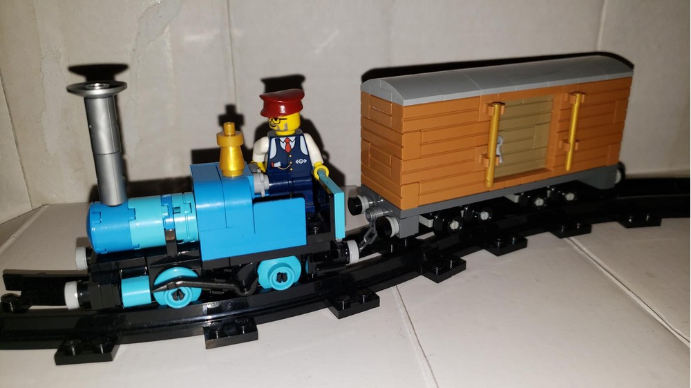 Lego Moc Narrow Gauge 0 2 2 Steam Engine By Rocket Racer318