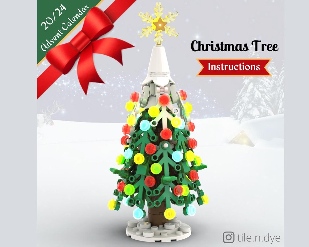 LEGO MOC Christmas Tree - LEGO CHRISTMAS MOC FREE INSTRUCTIONS by ...