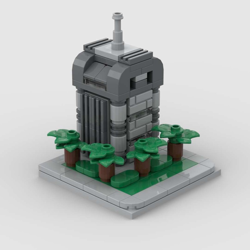 LEGO MOC Modular Microscale Building by antho135 | Rebrickable - Build ...
