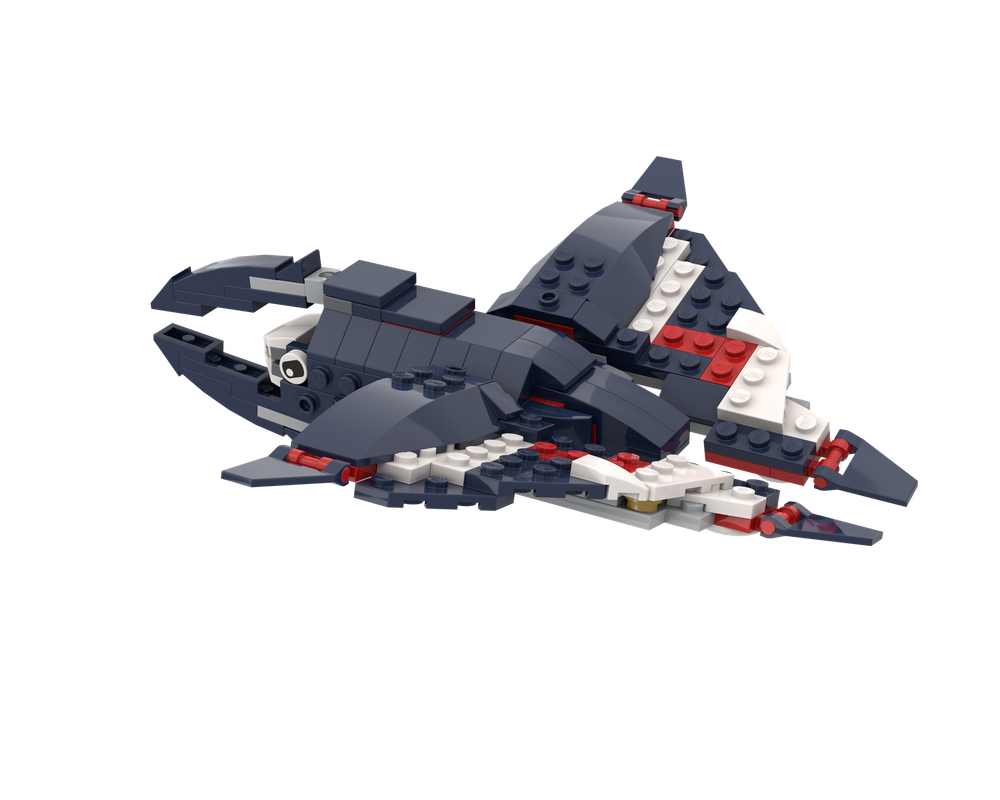 LEGO MOC Pincer Fish 31088 2 to 1 by bricksmartworkshop | Rebrickable ...