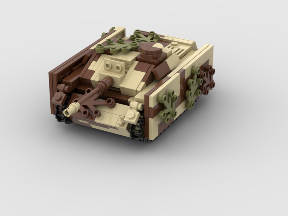 LEGO MOC-132442 STUG.III ausf.G german tank destroyer by the_legotanker ...