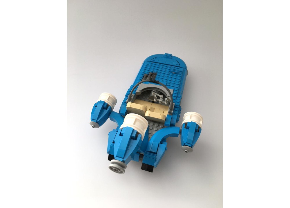 Lego Moc 10252 Skywalkers Floating Landspeeder By Inidatti By