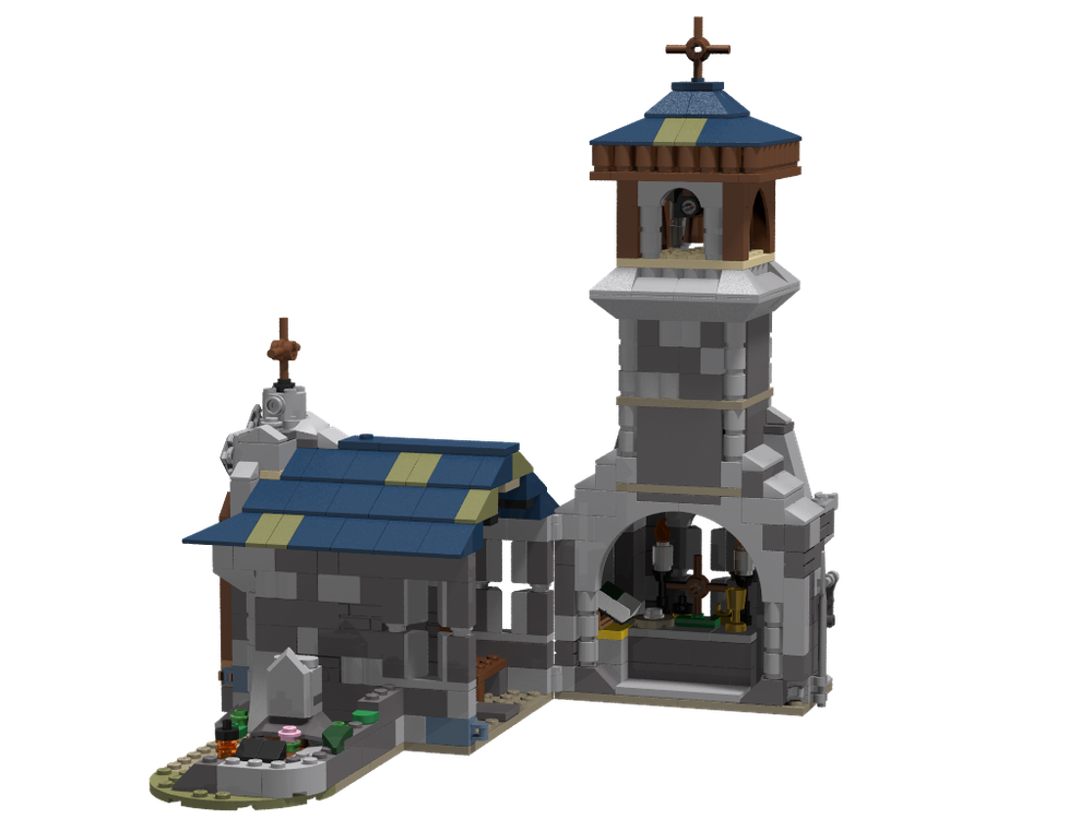 Lego Moc 31120 Medieval Chapel Alternate Build By Graeymaelkyn