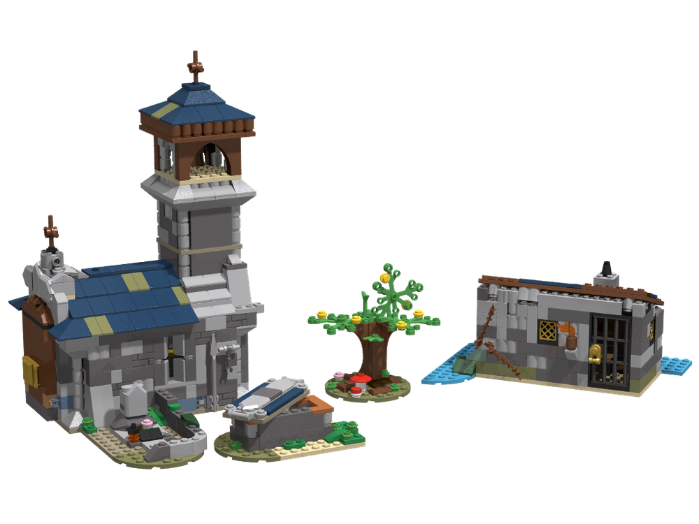 Lego Moc 31120 Medieval Chapel Alternate Build By Graeymaelkyn