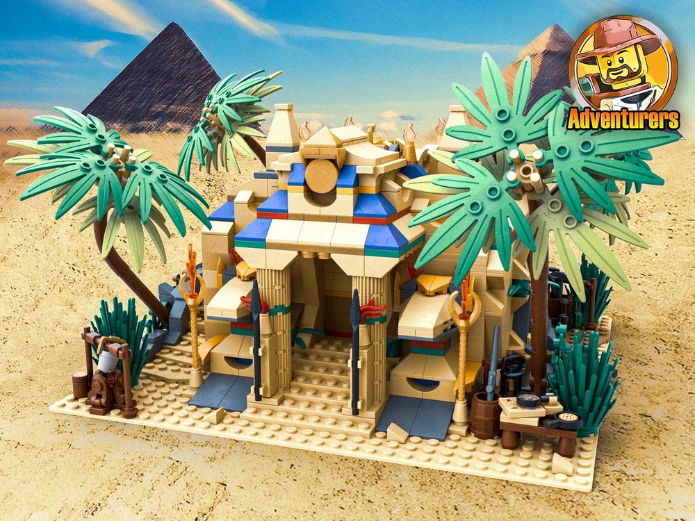 LEGO MOC Temple of Treasures by maniu_81 | Rebrickable - Build with LEGO