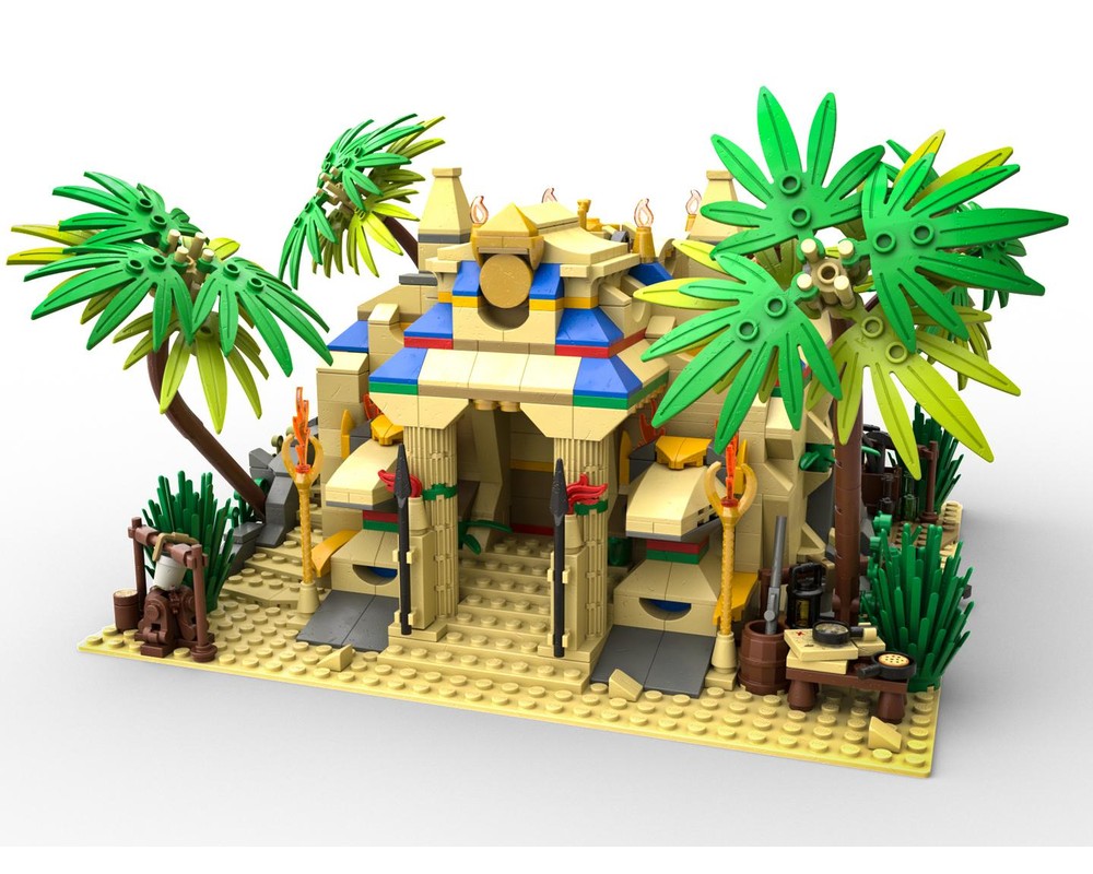 LEGO MOC Temple of Treasures by maniu_81 | Rebrickable - Build with LEGO