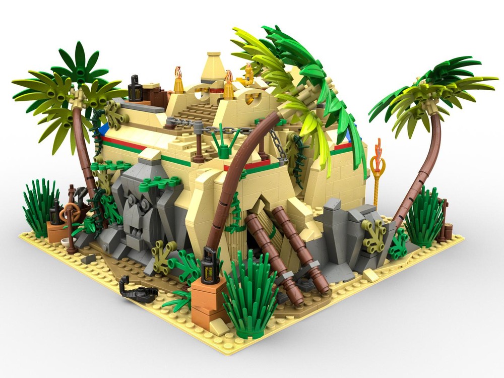 LEGO MOC-132471 Temple of Treasures by maniu_81 | Rebrickable - Build ...