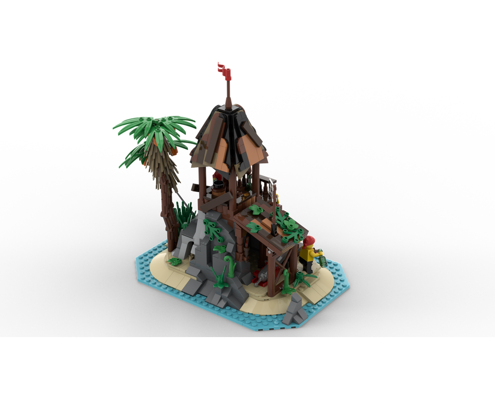 LEGO MOC 6260 Shipwreck Island Remake by Legat_Of_Legion | Rebrickable ...
