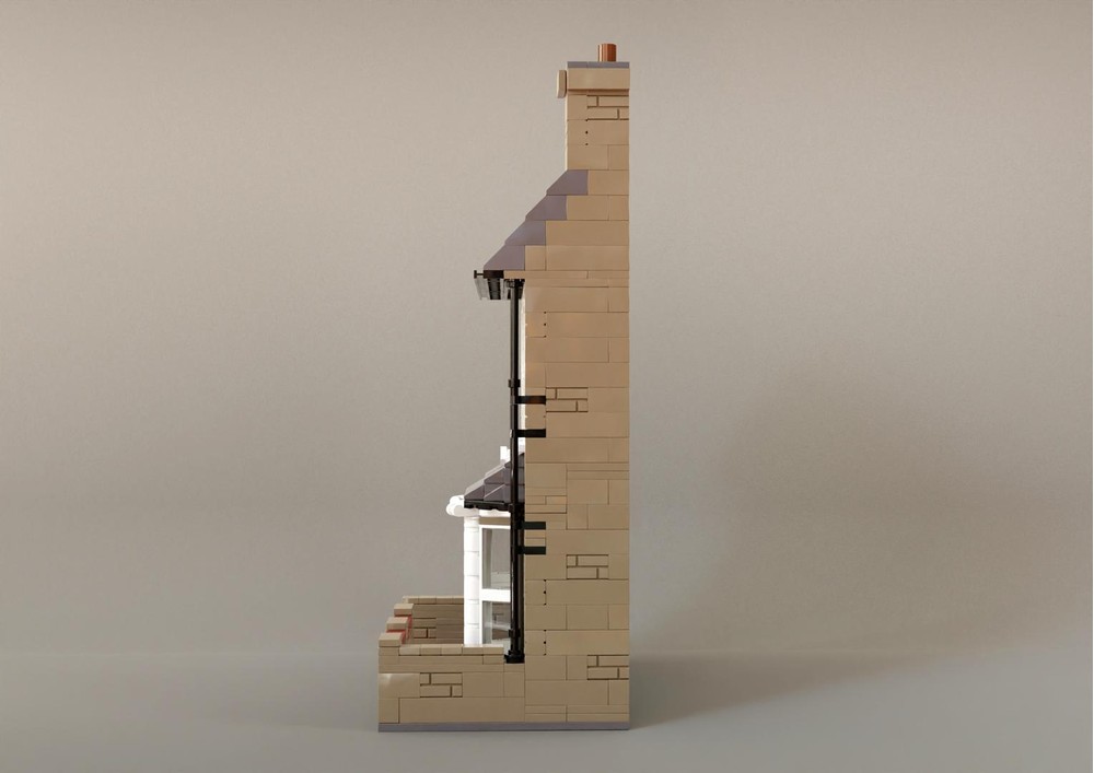 LEGO MOC Victorian Terraced House by seejay | Rebrickable - Build with LEGO