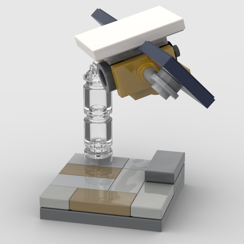 LEGO MOC 1:110 Messenger Probe by alekru | Rebrickable - Build with LEGO