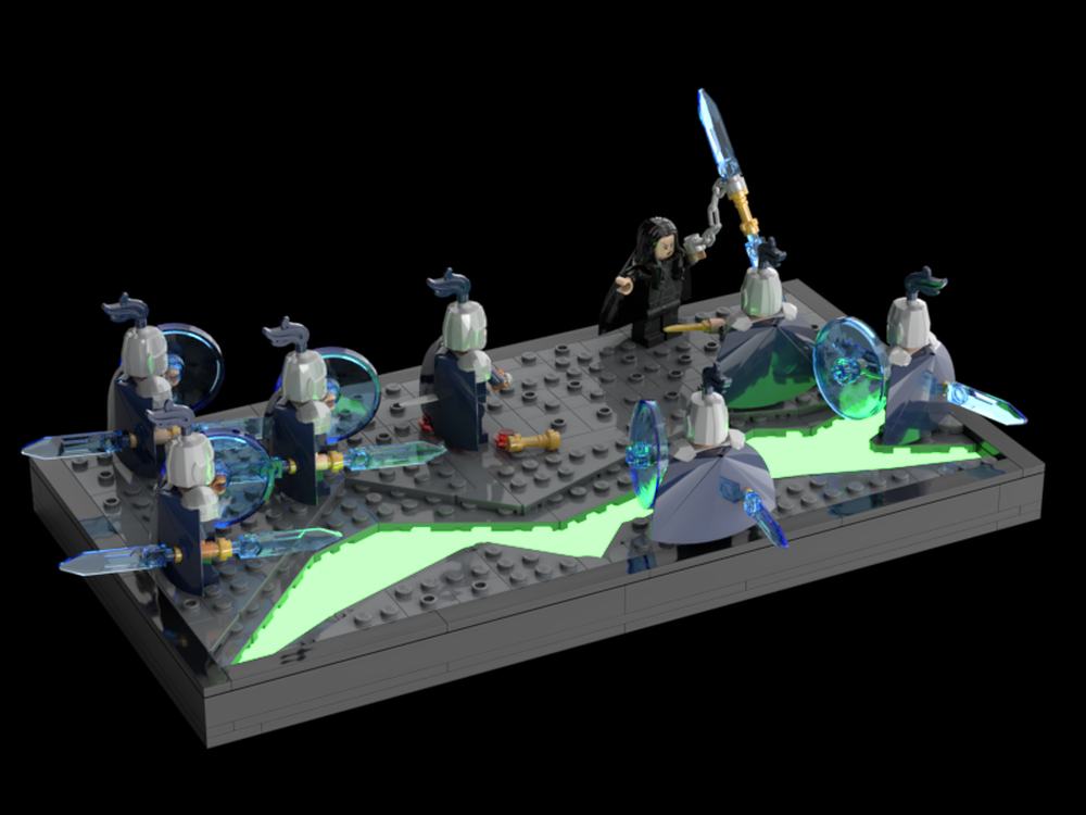 LEGO MOC Lady Myra vs. Knights of New Earth (Battle of Riboz) by The ...