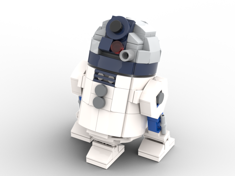 LEGO MOC R2-D2 by IKZELF121 | Rebrickable - Build with LEGO