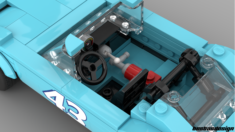 LEGO MOC Raceteam Richard Petty (Dodge W100 & Plymouth Superbird) by ...