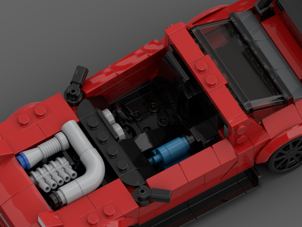 Lego Moc Mazda Rx 7 Tuned By 2gbricks Rebrickable Build With Lego