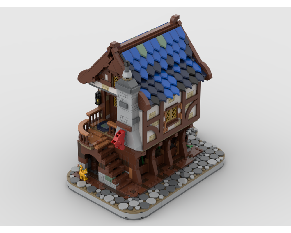 LEGO MOC Medieval Castle: Stables (v2) by Fantasts | Rebrickable ...