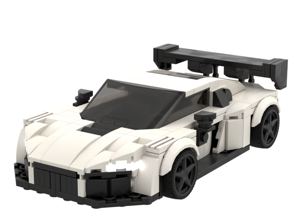 LEGO MOC ''Widebody'' 2015 Audi R8 V10 by KineticKit | Rebrickable ...