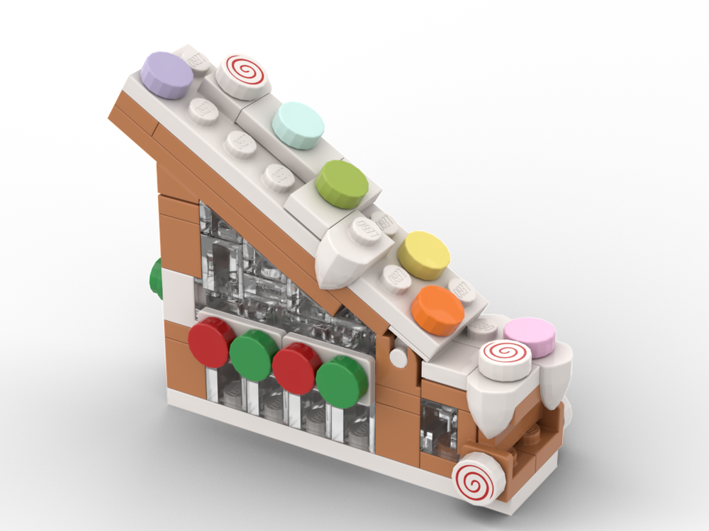 LEGO MOC Micro Mid-Century Modern Gingerbread House by NicePartsUsage ...