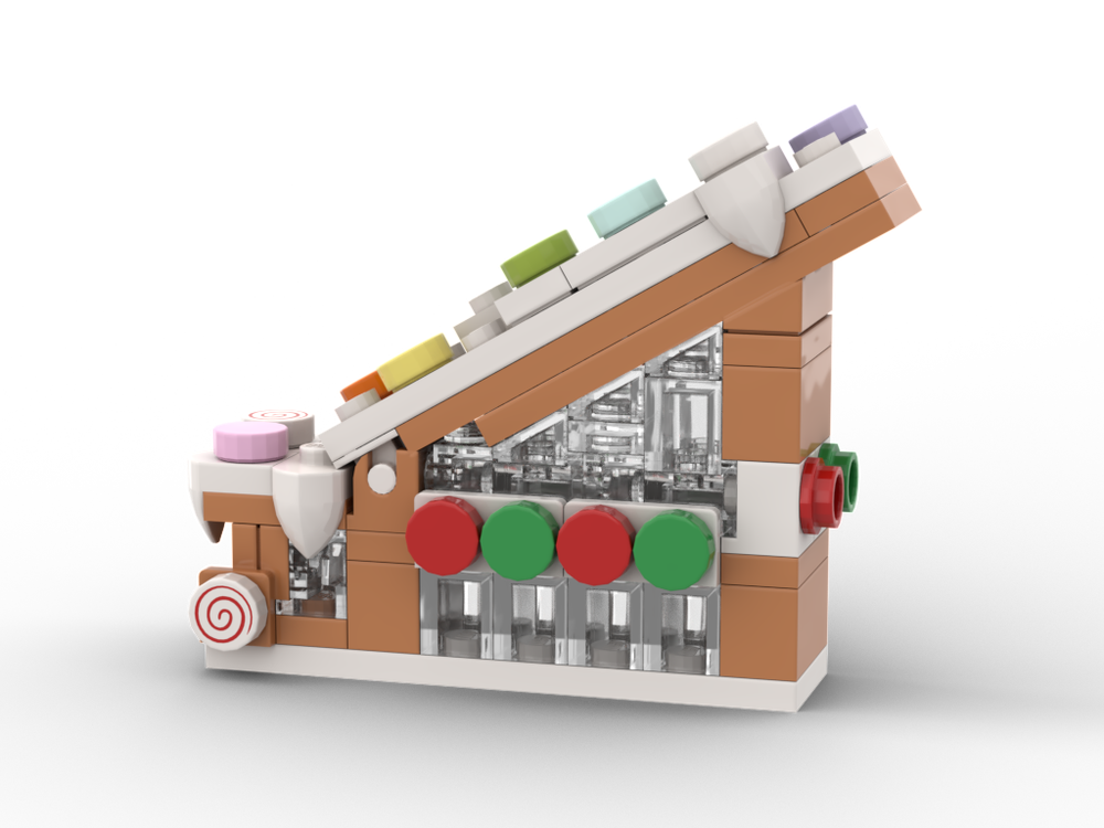 LEGO MOC-132541 Micro Mid-Century Modern Gingerbread House by ...