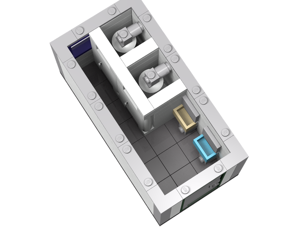 LEGO MOC Duschcontainer / Container with Shower by MiBrick ...