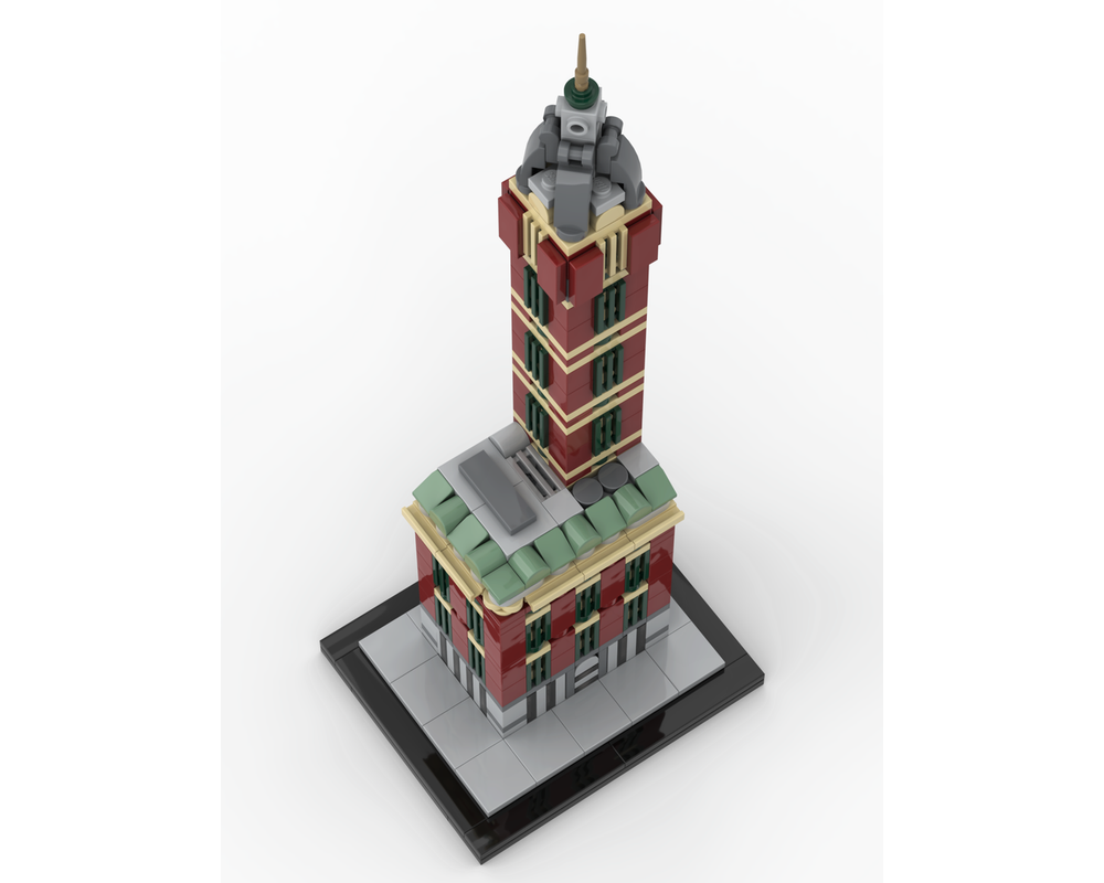 Lego Moc Singer Building 1800 Scale By Spbrix Rebrickable Build