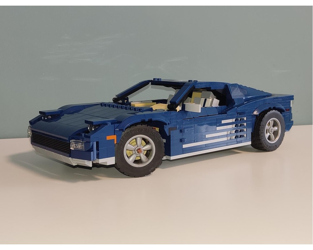LEGO MOC 10265 Ferrari Testarossa by Kirvet | Rebrickable - Build with LEGO