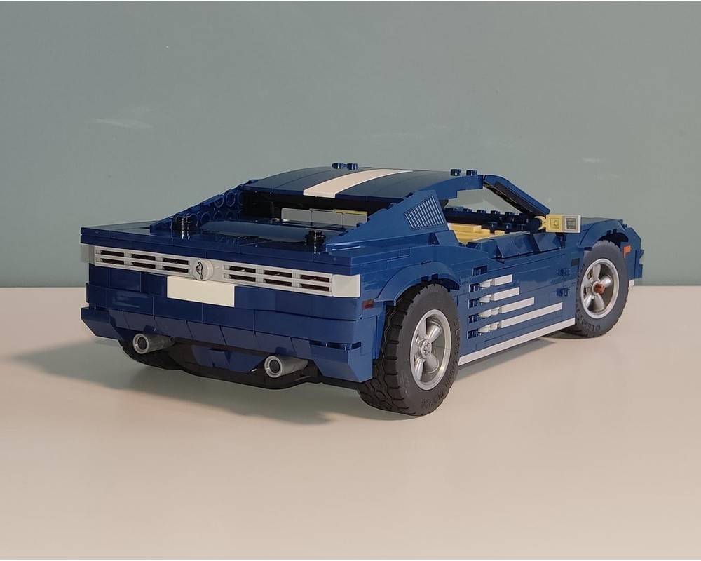 LEGO MOC 10265 Ferrari Testarossa by Kirvet | Rebrickable - Build with LEGO