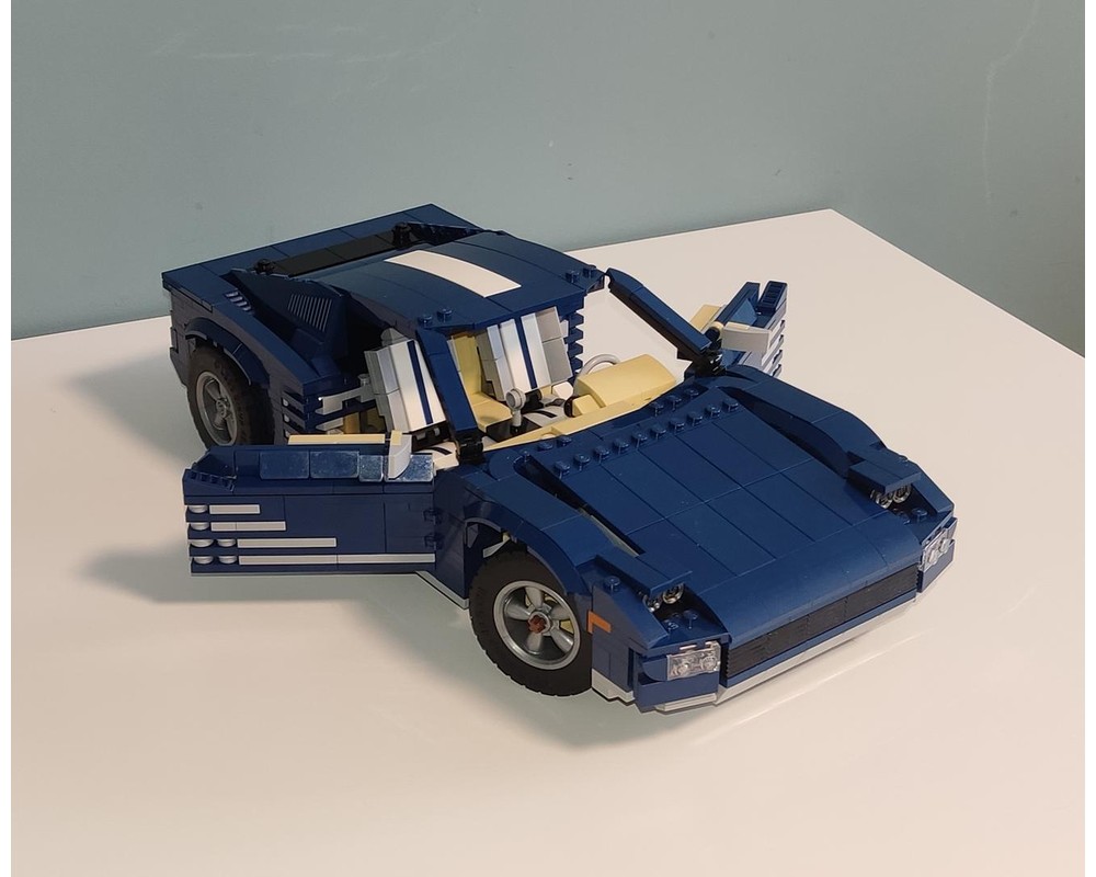 LEGO MOC 10265 Ferrari Testarossa by Kirvet | Rebrickable - Build with LEGO