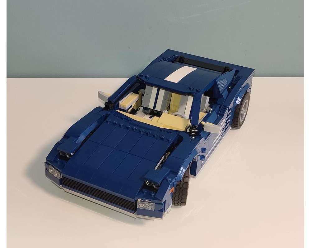LEGO MOC 10265 Ferrari Testarossa by Kirvet | Rebrickable - Build with LEGO