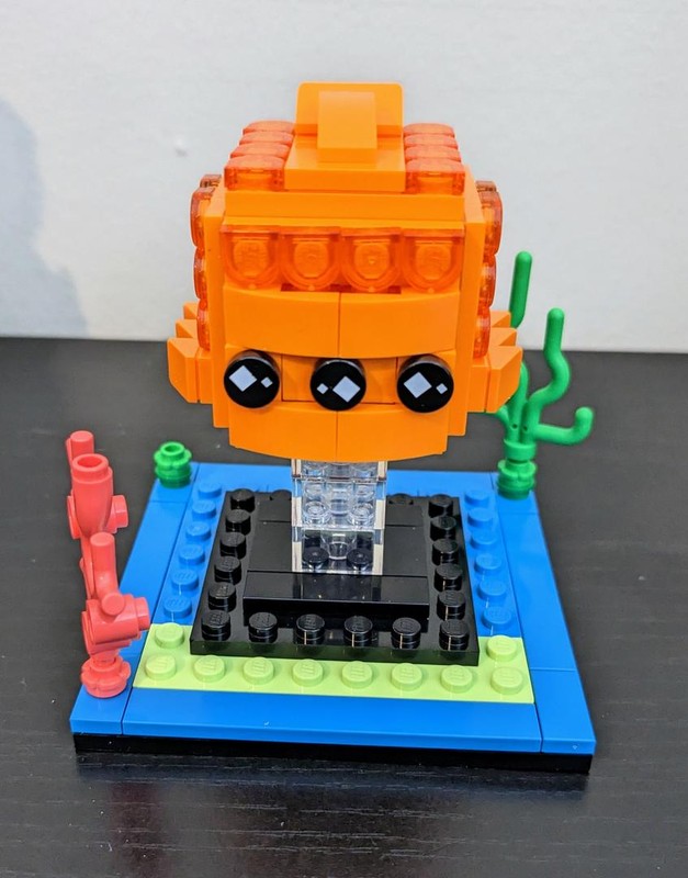 LEGO MOC Blinky the Radioactive Fish by AbandonedHouse | Rebrickable ...