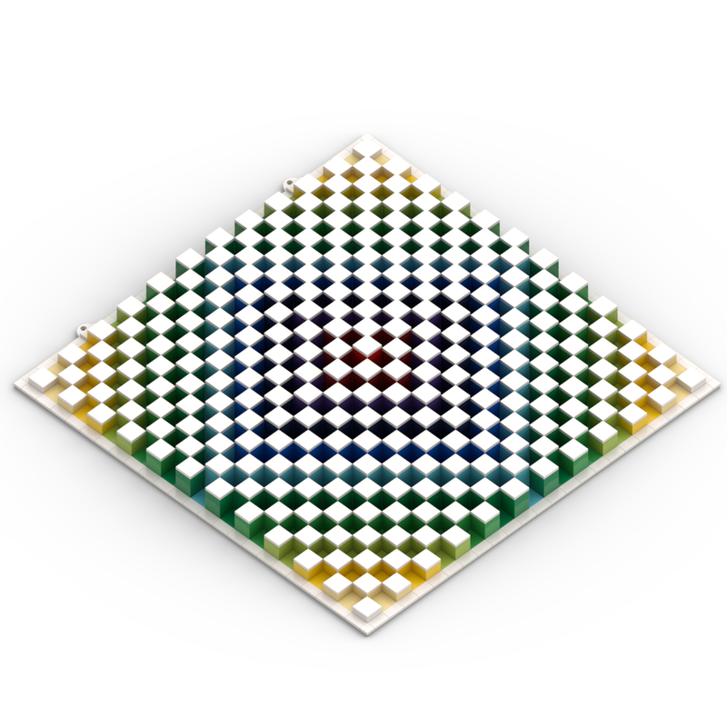 LEGO MOC Jen Stark - Alpha and Omega by agribrixx | Rebrickable - Build ...