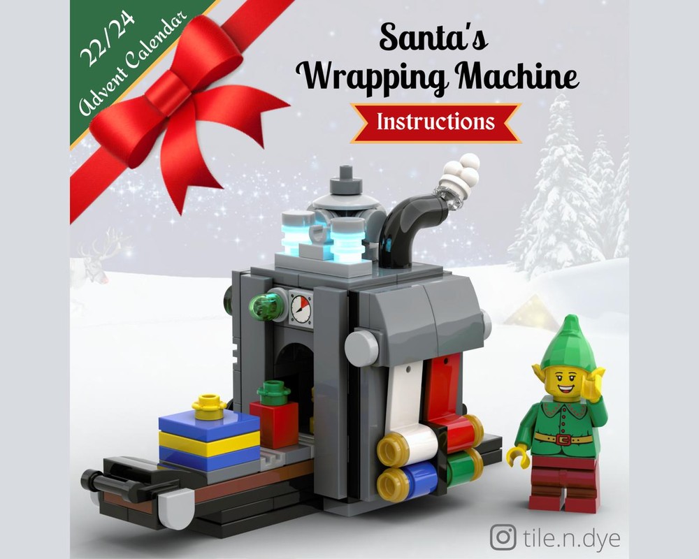 LEGO MOC Santas Wrapping Machine by marinbrickdesign | Rebrickable ...