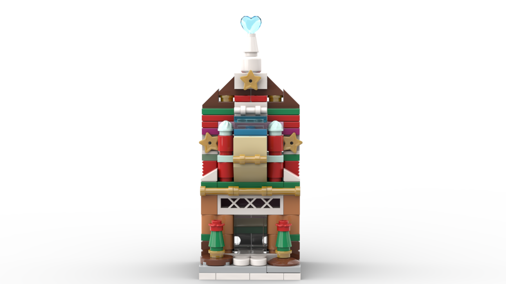 LEGO MOC 41706 Gingerbread house by Lenarex | Rebrickable - Build with LEGO
