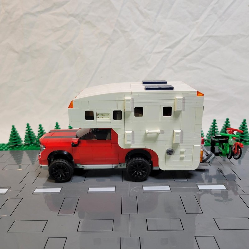LEGO MOC Ladybug Truck and Expanding Camper by Brick_Lizard ...